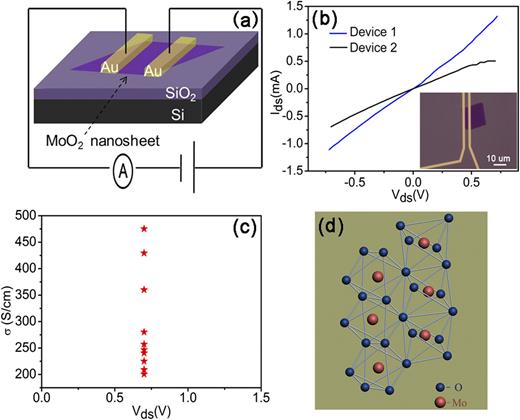 Ultrathin MoO2 nanosheets with good thermal stability and high ...