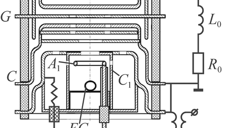 Triggering of cold-cathode thyratron in electric circuit with grounded ...
