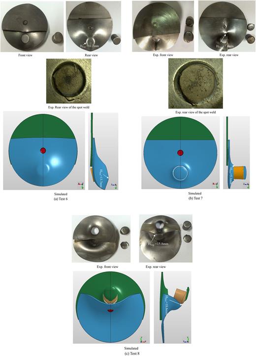 Failure mechanism of resistance-spot-welded specimens impacted on base ...