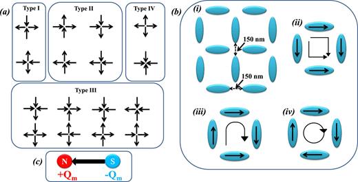 Magnetization reversal and emergent magnetic monopole-like state in ...