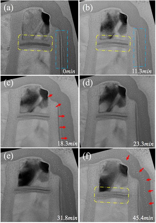Electron-beam radiation induced degradation of silicon nitride and its ...