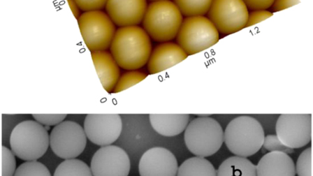 Observation of particle assisted nano-ring, bump, pit structures on ...