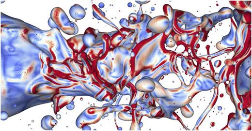 Sheet, ligament and droplet formation in swirling primary atomization ...