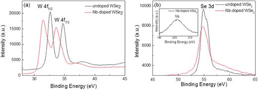 Doping with Nb enhances the photoresponsivity of WSe2 thin sheets | AIP ...
