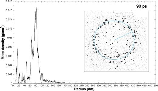 Molecular dynamics simulation of the thermal pulse explosion of metal ...