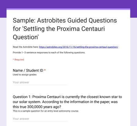Incorporating current research into formal higher education settings ...