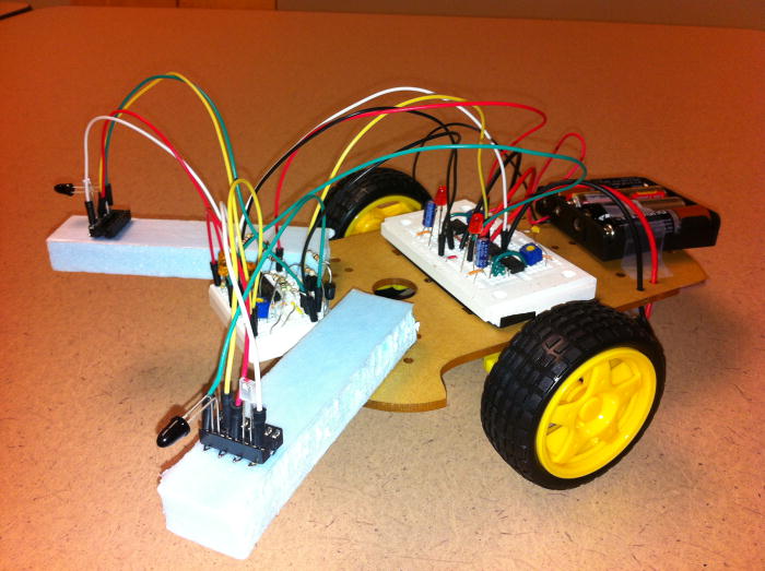 Inexpensive robots used to teach dc circuits and electronics | American ...