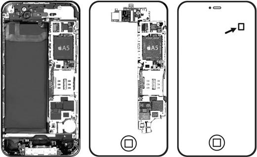 On the determination of accelerometer positions within host devices ...