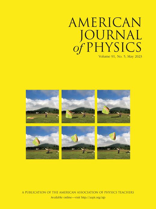 Volume 91 Issue 5 | American Journal of Physics | AIP Publishing