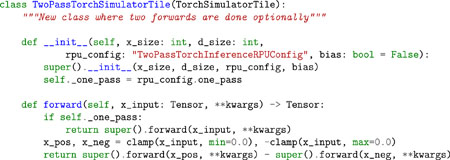 Using the IBM analog in-memory hardware acceleration kit for neural network training and ...