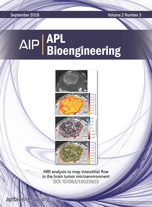 Volume 2 Issue 3 | APL Bioengineering | AIP Publishing