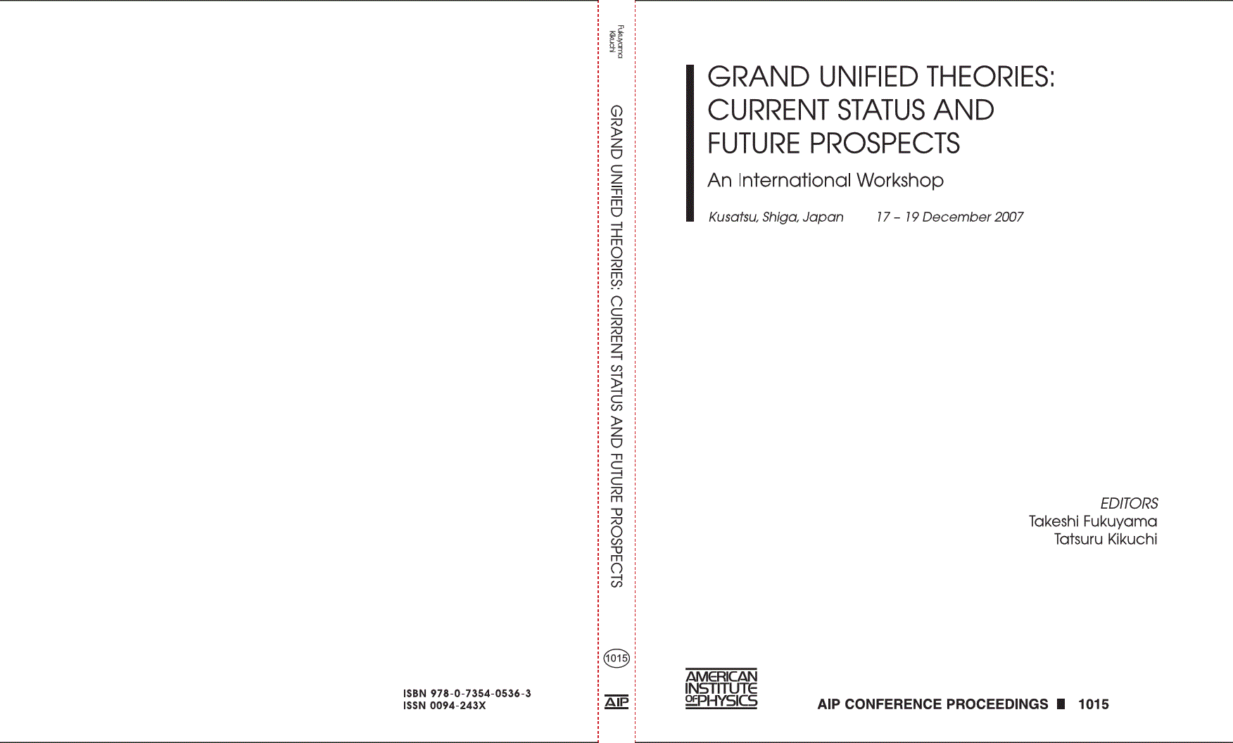 Front Matter for Volume 1015 | AIP Conference Proceedings | AIP Publishing