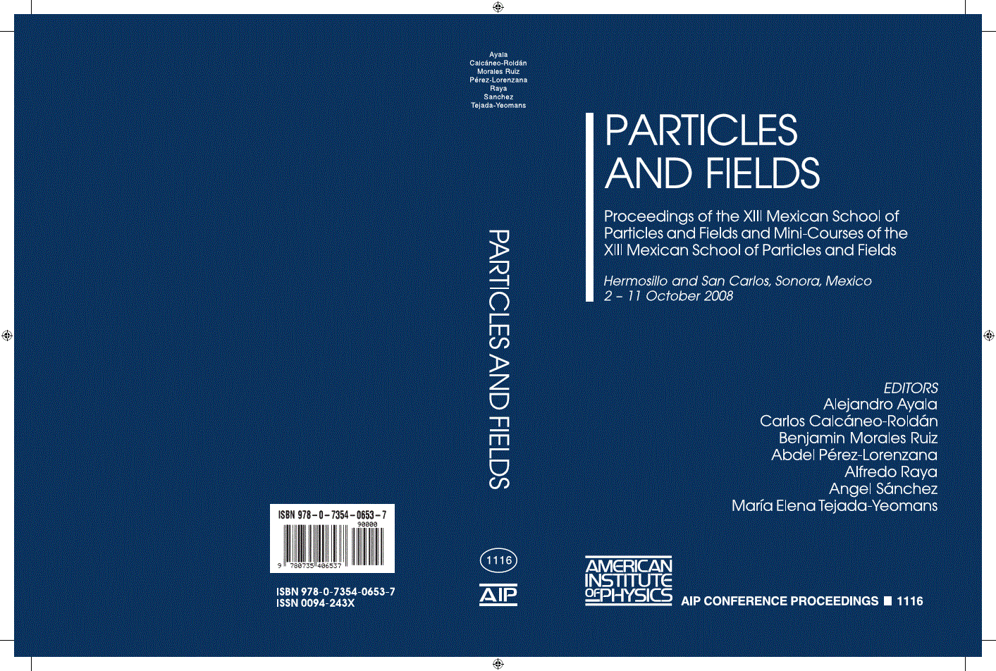 Front Matter for Volume 1116 | AIP Conference Proceedings | AIP Publishing