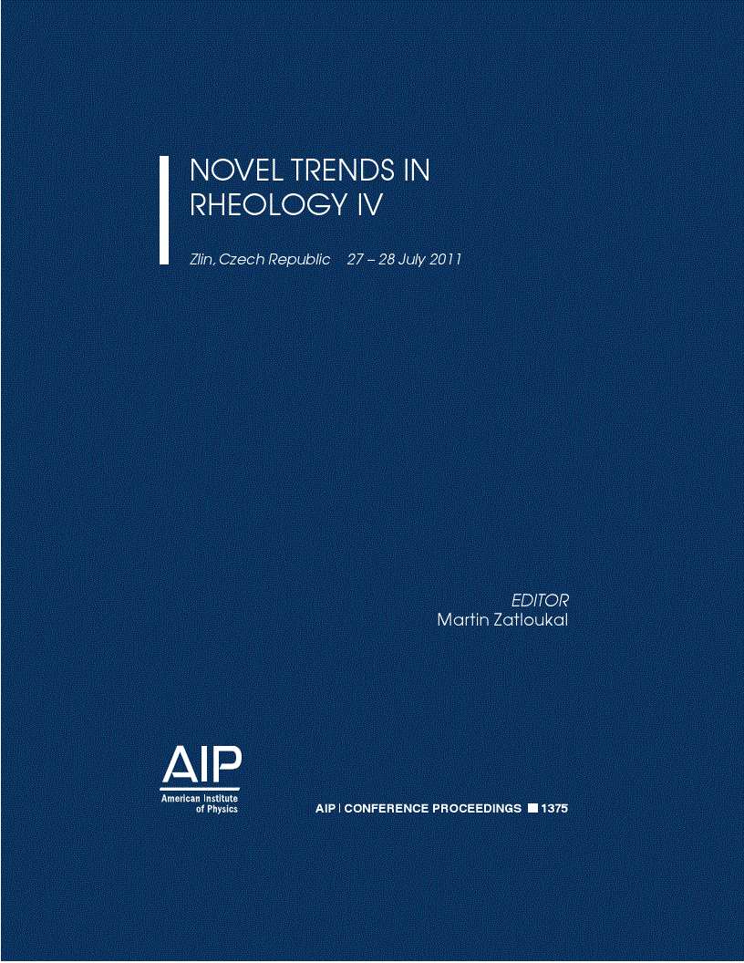 Front Matter for Volume 1375 | AIP Conference Proceedings | AIP Publishing