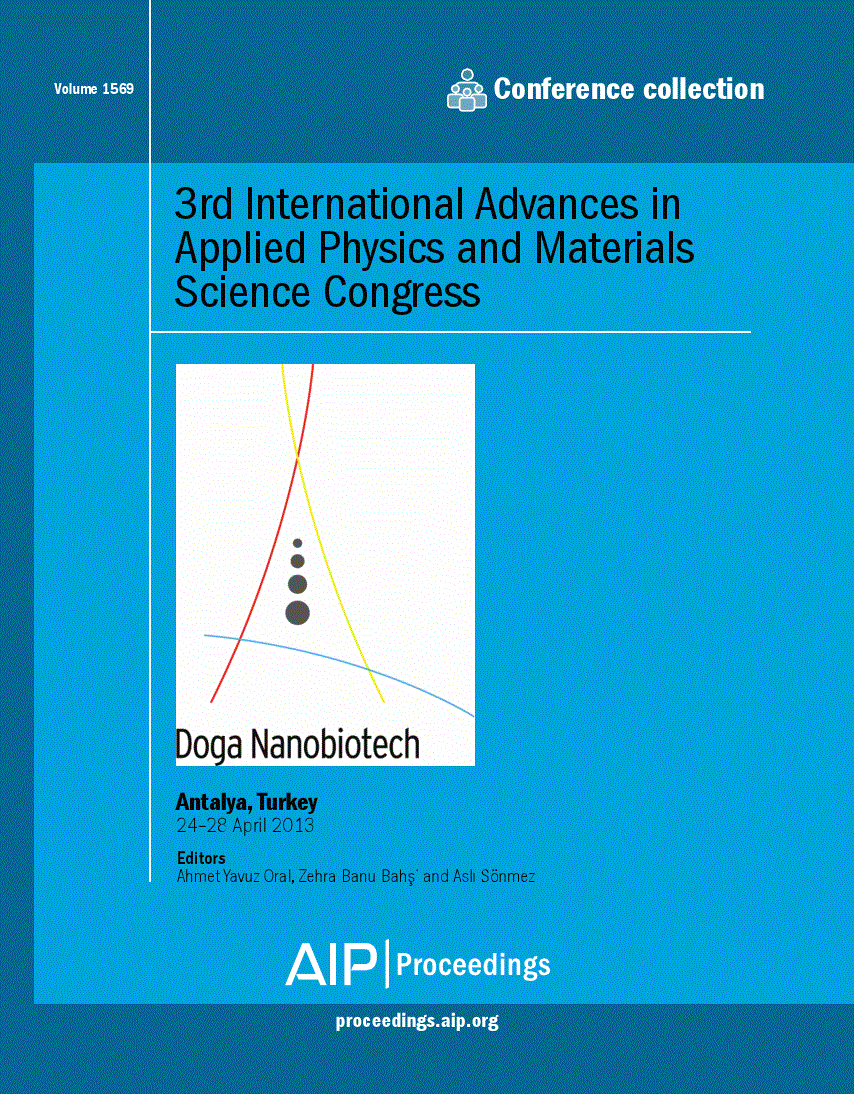 Front Matter for Volume 1569 | AIP Conference Proceedings | AIP Publishing