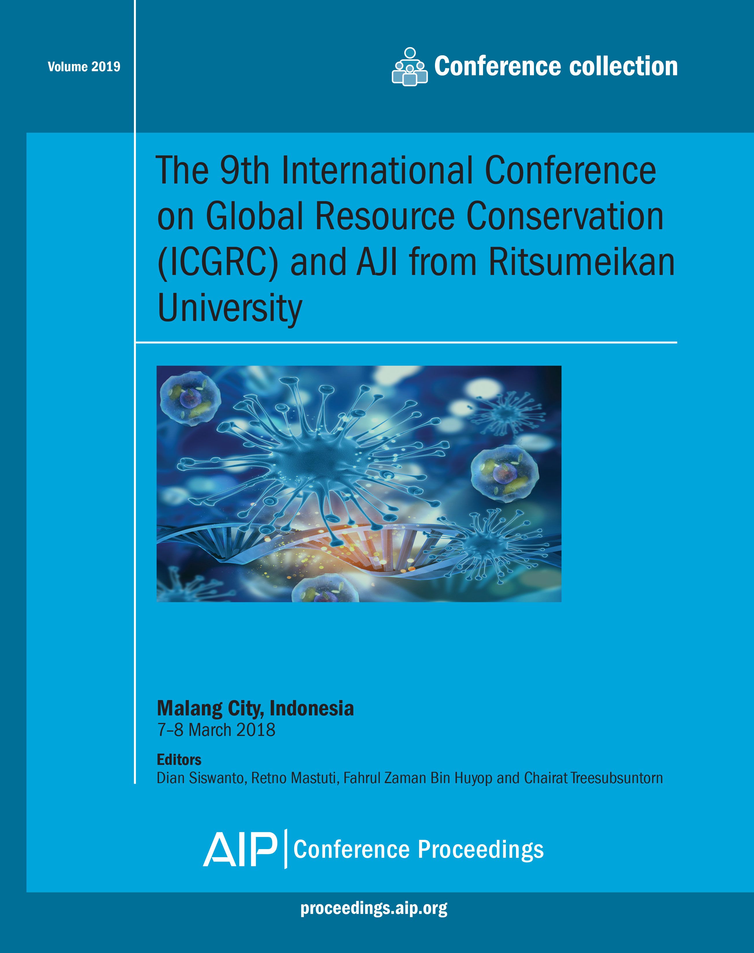 Volume 2019 Issue 1 | AIP Conference Proceedings | AIP Publishing