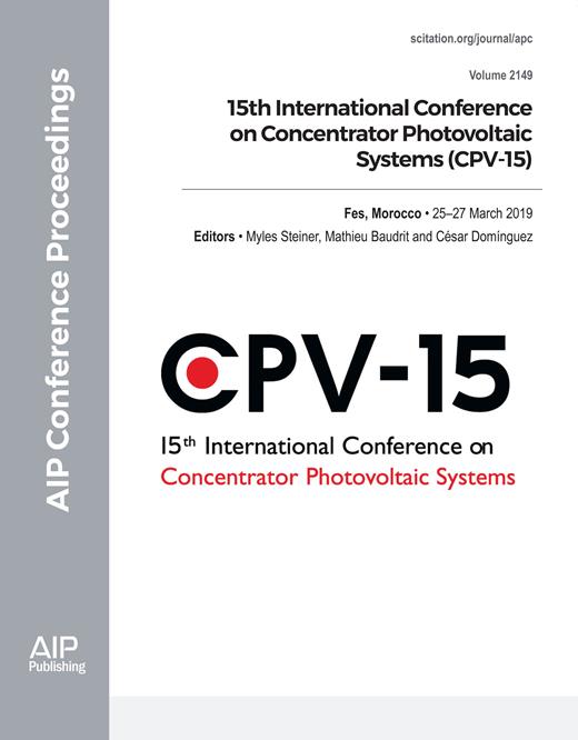 Optimum design of V-trough solar concentrator for photovoltaic ...