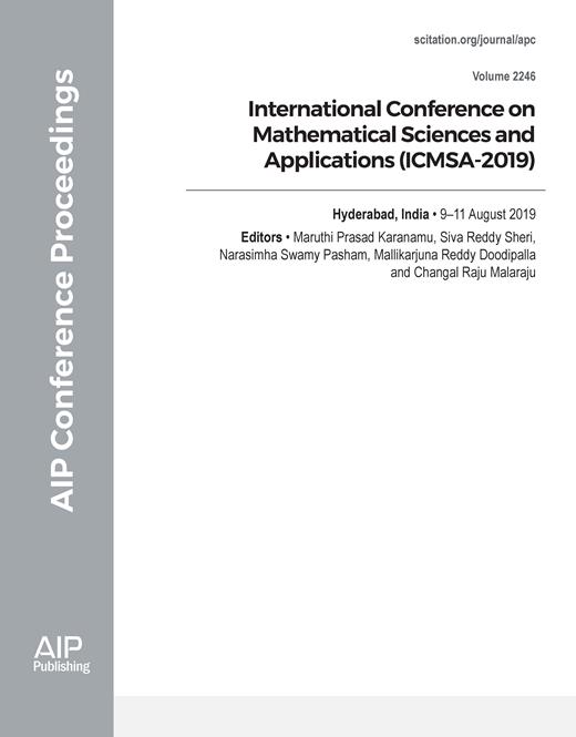 Volume 2246 Issue 1 | AIP Conference Proceedings | AIP Publishing