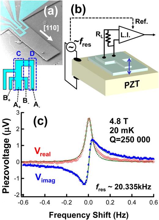 Motion detection of a micromechanical cantilever through magneto ...