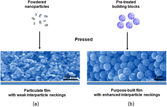 Construction of nanostructured electrodes on flexible substrates using ...