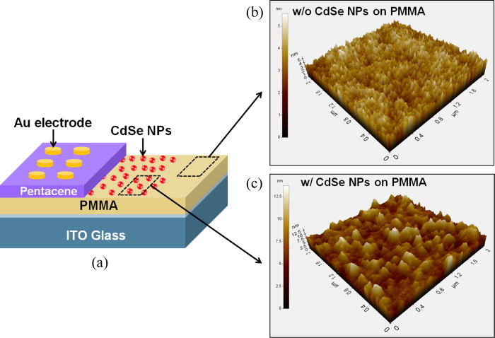 Nonvolatile Floating Gate Organic Memory Device Based On Pentacene Cdse Quantum Dot