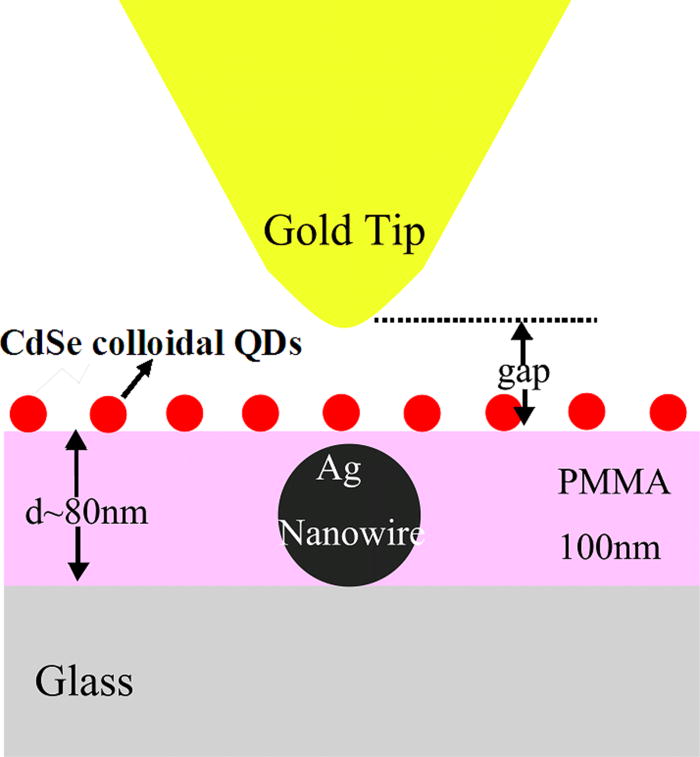 Enhancement of the Purcell effect for colloidal CdSe/ZnS quantum dots ...