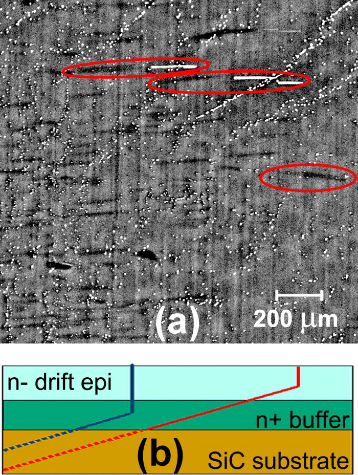 Observation of stacking faults from basal plane dislocations in highly ...
