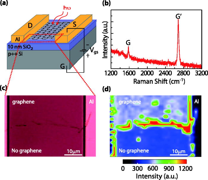 Determination of graphene work function and graphene-insulator ...