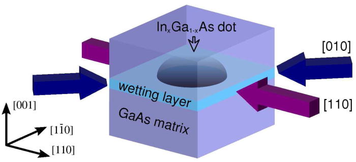 Eliminating the fine structure splitting of excitons in self-assembled ...