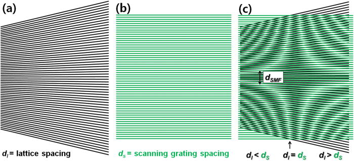 Scanning moiré fringe imaging for quantitative strain mapping in ...