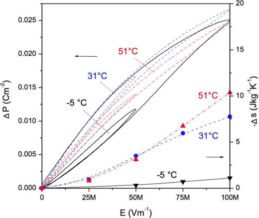 Direct measurement of the electrocaloric effect in poly(vinylidene ...