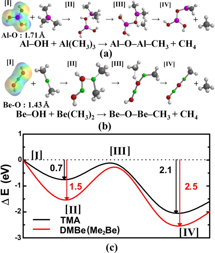 Low interface defect density of atomic layer deposition BeO with self ...