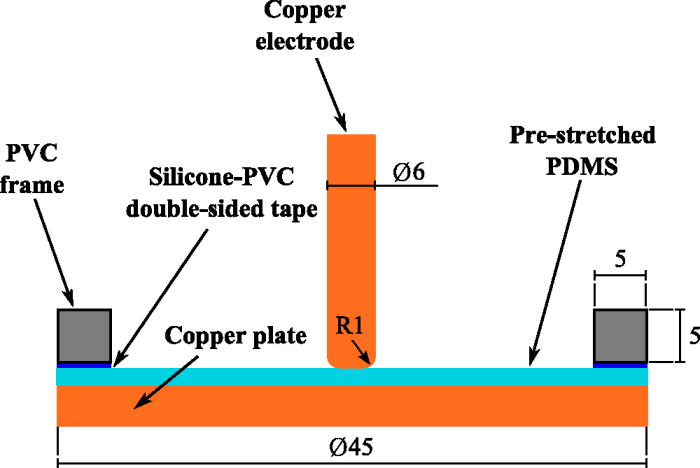 The dielectric breakdown limit of silicone dielectric elastomer ...