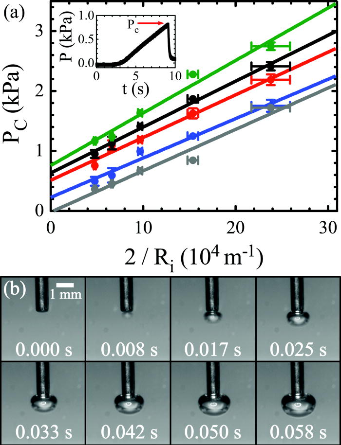 Elasticity of microscale volumes of viscoelastic soft matter by cavitation rheometry | Applied ...