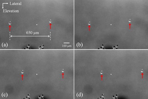 Multi-particle trapping and manipulation by a high-frequency array ...