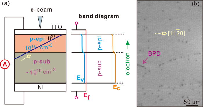 In situ monitoring of stacking fault formation and its carrier lifetime ...