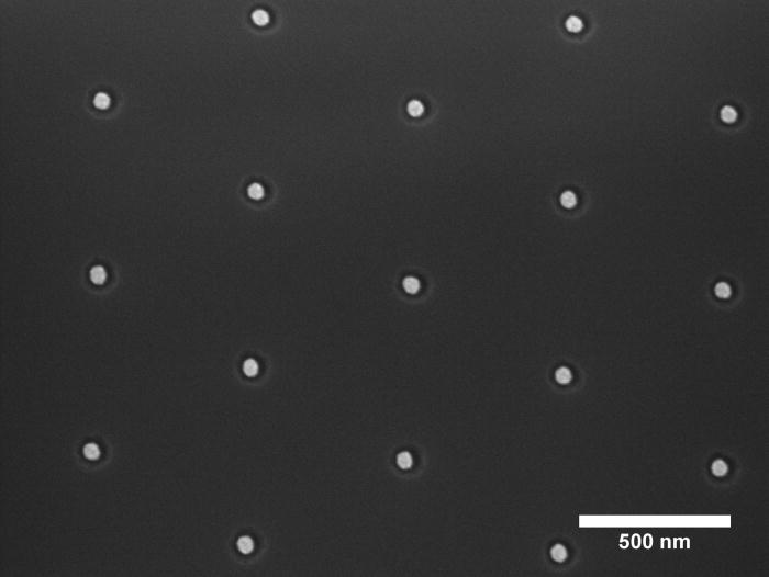 Gallium loading of gold seed for high yield of patterned GaAs nanowires ...