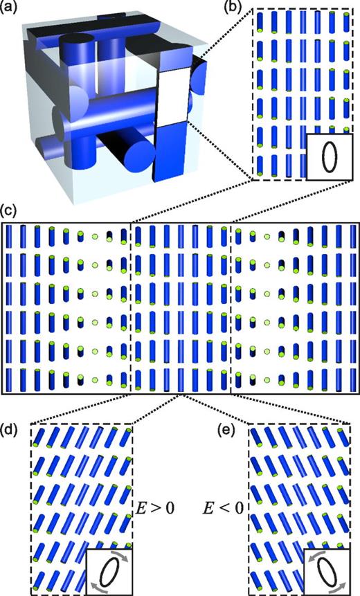 A model for the Pockels effect in distorted liquid crystal blue phases ...
