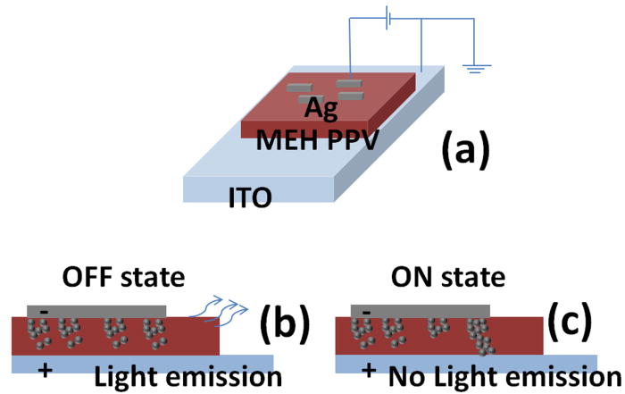 Optically readout write once read many memory with single active ...
