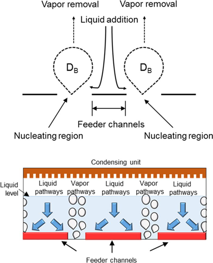 Pool boiling enhancement through bubble induced convective liquid flow ...