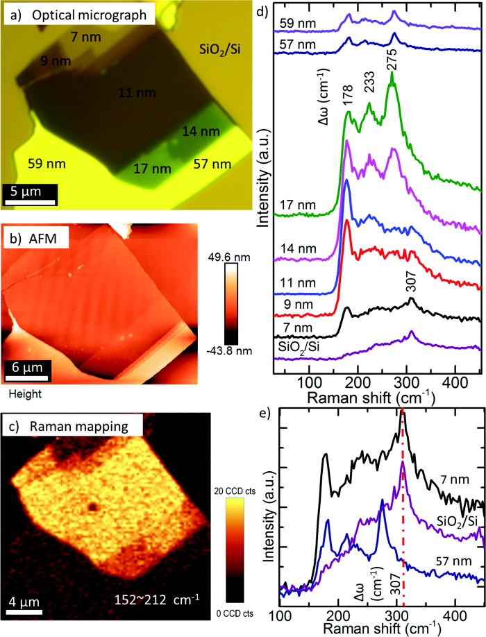 Second and third harmonic generation in few-layer gallium telluride ...