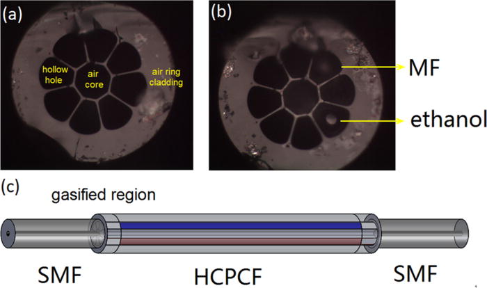 Temperature-compensated fibre optic magnetic field sensor based on a ...