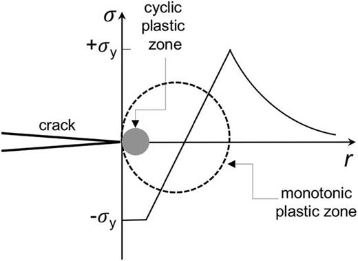 Mapping the cyclic plastic zone to elucidate the mechanisms of crack ...