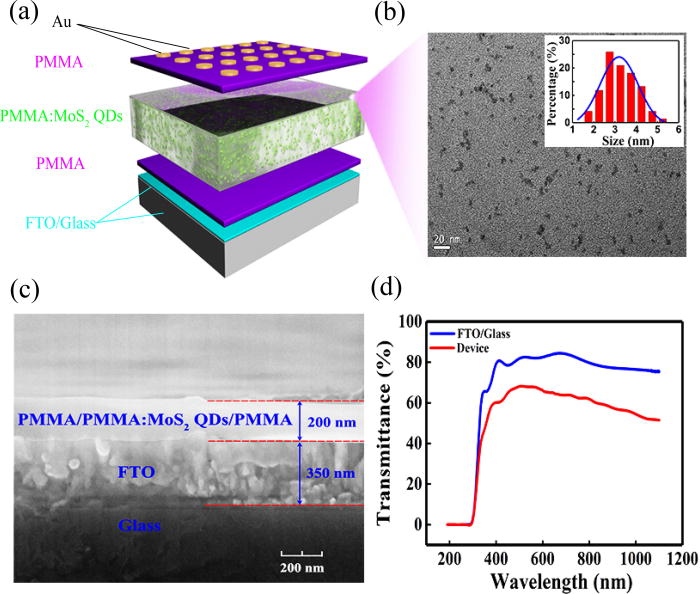 Quantum conductance in MoS2 quantum dots-based nonvolatile resistive ...