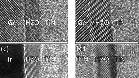 Tiered deposition of sub-5 nm ferroelectric Hf1-xZrxO2 films on metal ...