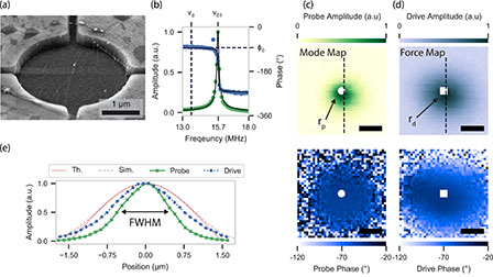 Spatially resolved optical excitation of mechanical modes in graphene ...