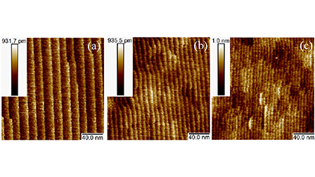 Step flow growth of β-Ga2O3 thin films on vicinal (100) β-Ga2O3 ...