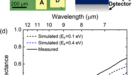 Monolithically fabricated tunable long-wave infrared detectors based on ...