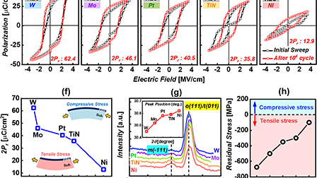 Ultra-thin Hf0.5Zr0.5O2 thin-film-based ferroelectric tunnel junction via stress induced ...