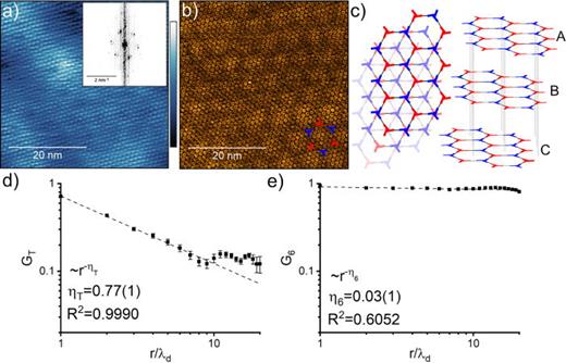 Observation of a topological defect lattice in the charge density wave ...